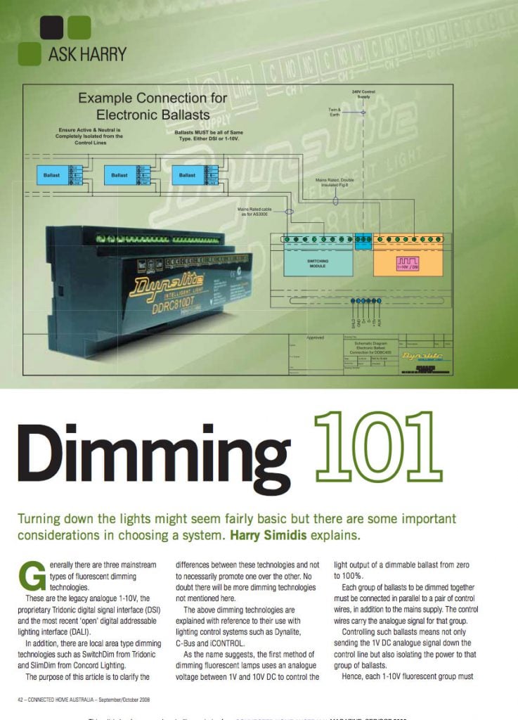 Dimming 101 - Control Freq
